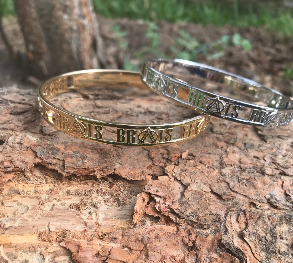 BRATS Cut Out Bangle – Gaia Goddess Fine Jewelry